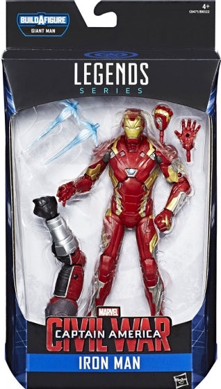 Marvel Legends: Captain America: Civil War (Giant Man BAF) - Iron Man ...