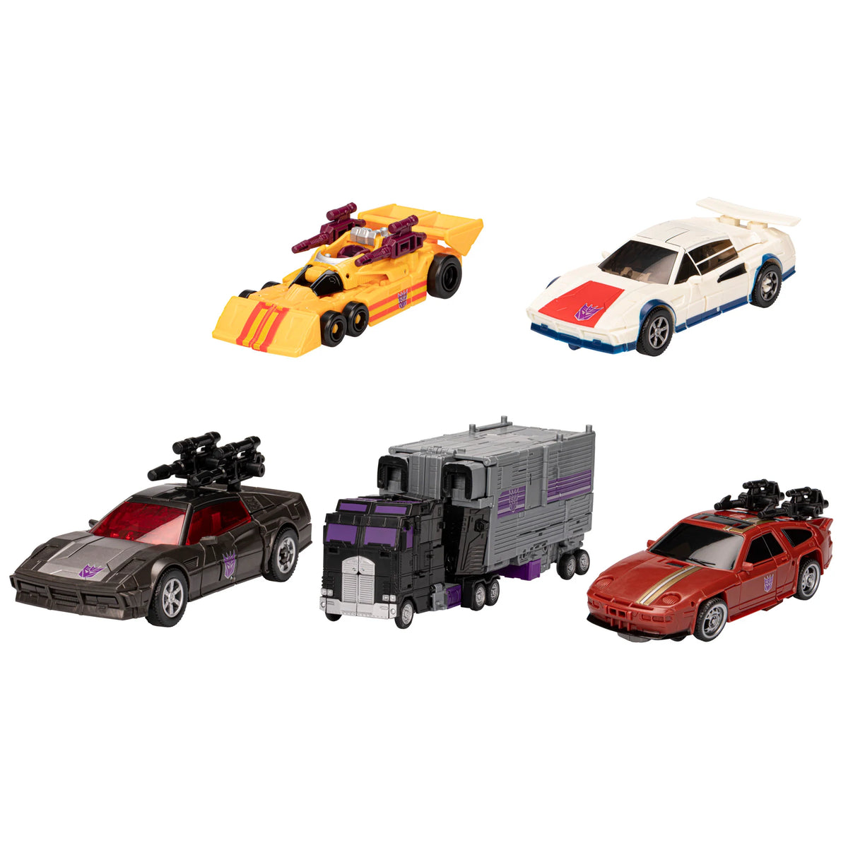 Transformers Generations Legacy Evolution: G1: Giftset - Stunticon Men ...