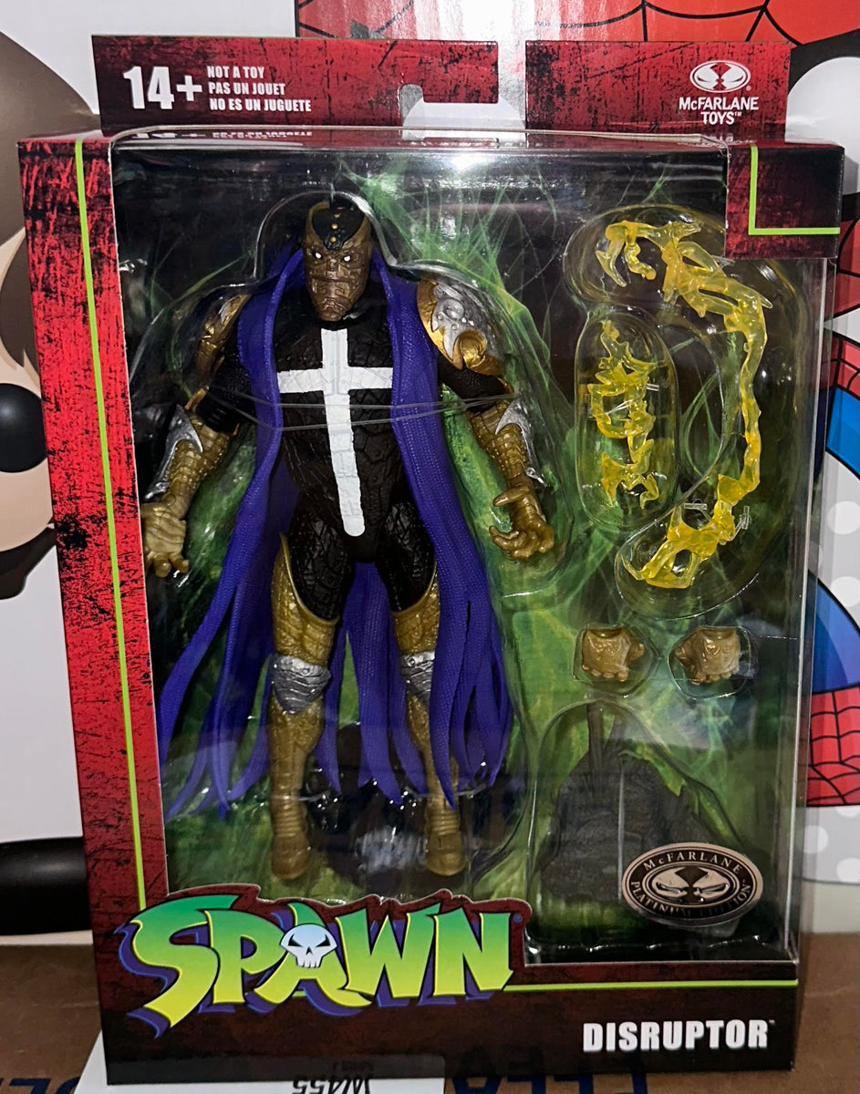 Spawn: 7" Scale Action Figure - Disruptor [Platinum Edition ...